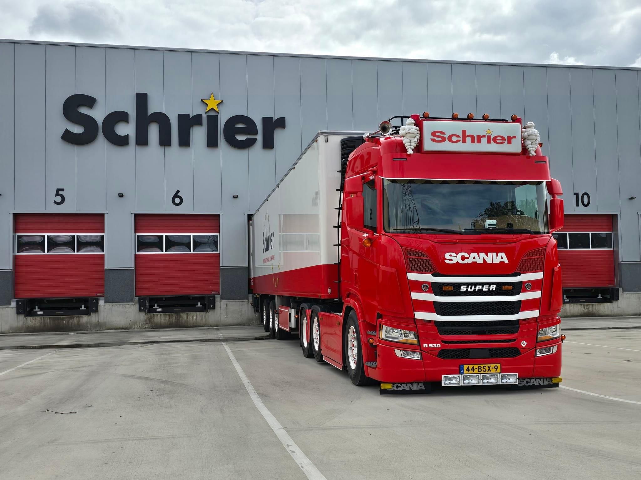 Geschiedenis - Schrier internationaal transport